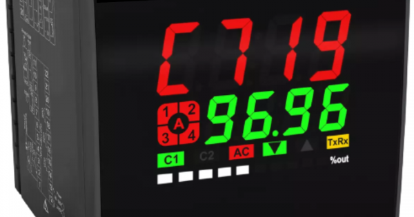 CONTROLADOR DE TEMPERATURA E PROCESSOS - C719 - INSTRUFIBER