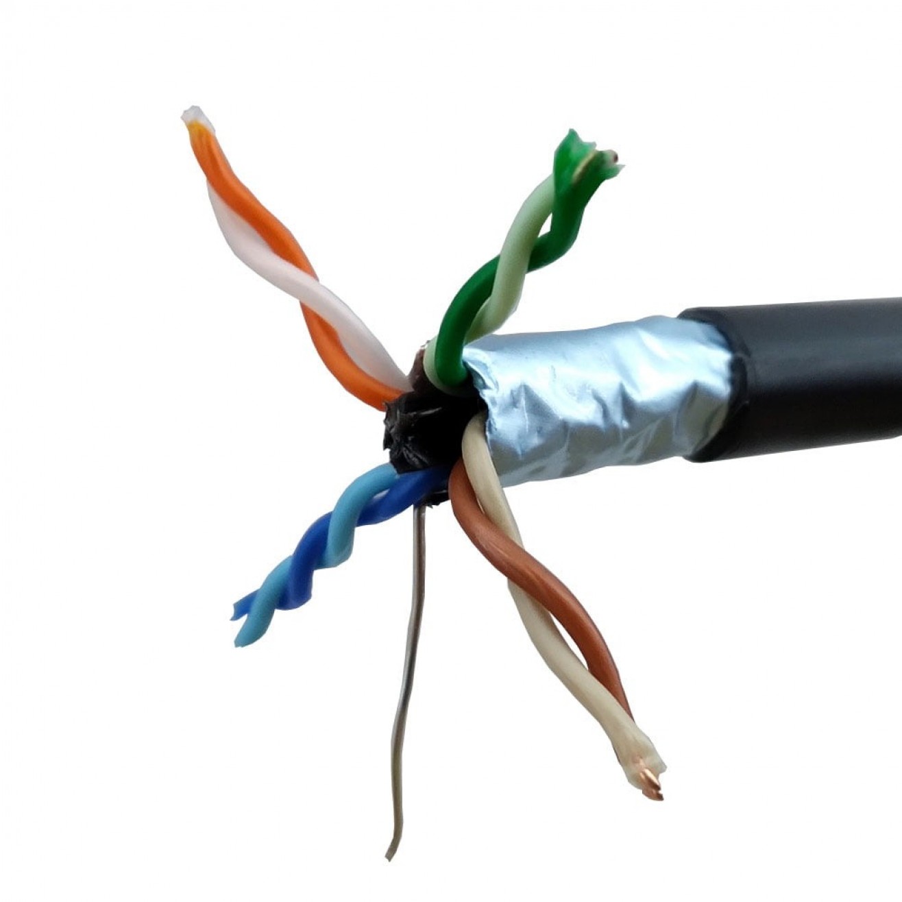Cabo de Rede CAT6 Blindado FTP - INSTRUFIBER