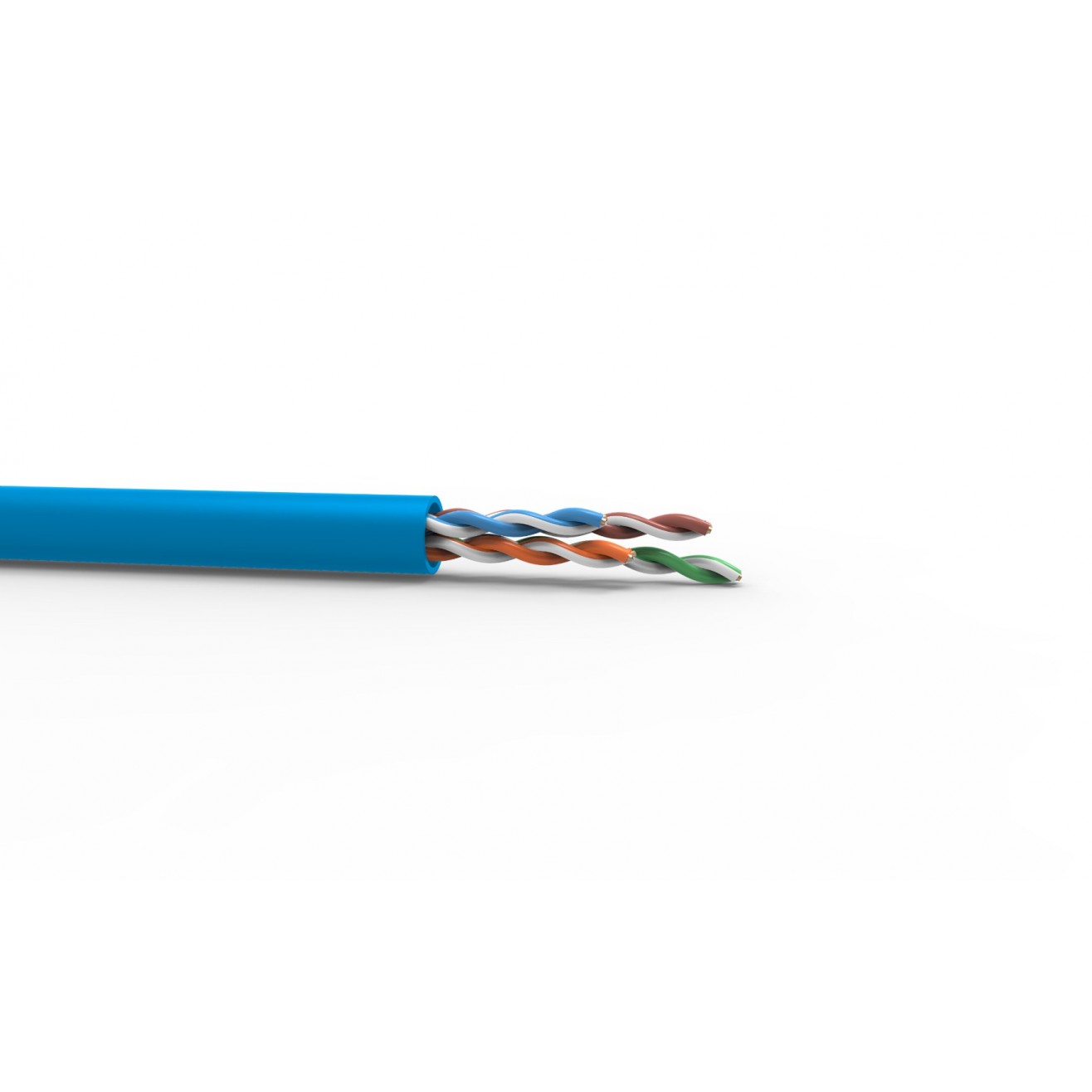 Cabo de Rede CAT5E Sohoplus Azul 4PX24AWG - INSTRUFIBER