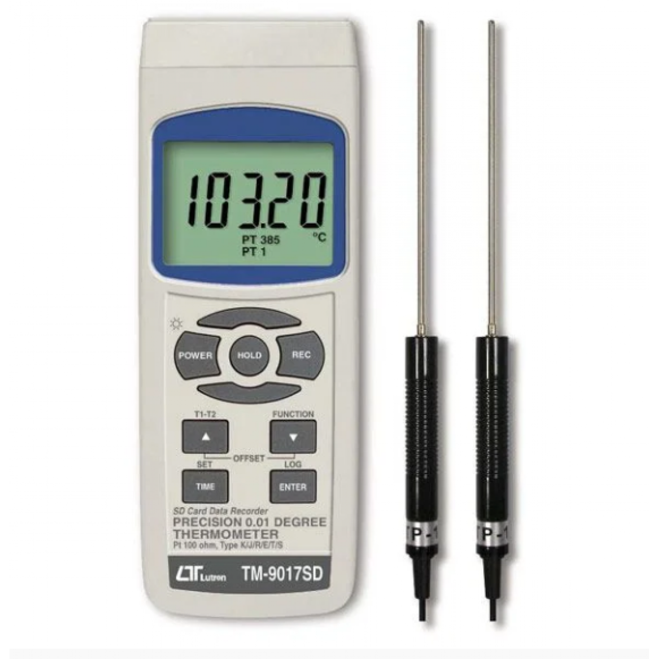 Termômetro Datalogger Centesimal de Alta Precisão PT-100 TM-9017SD ...