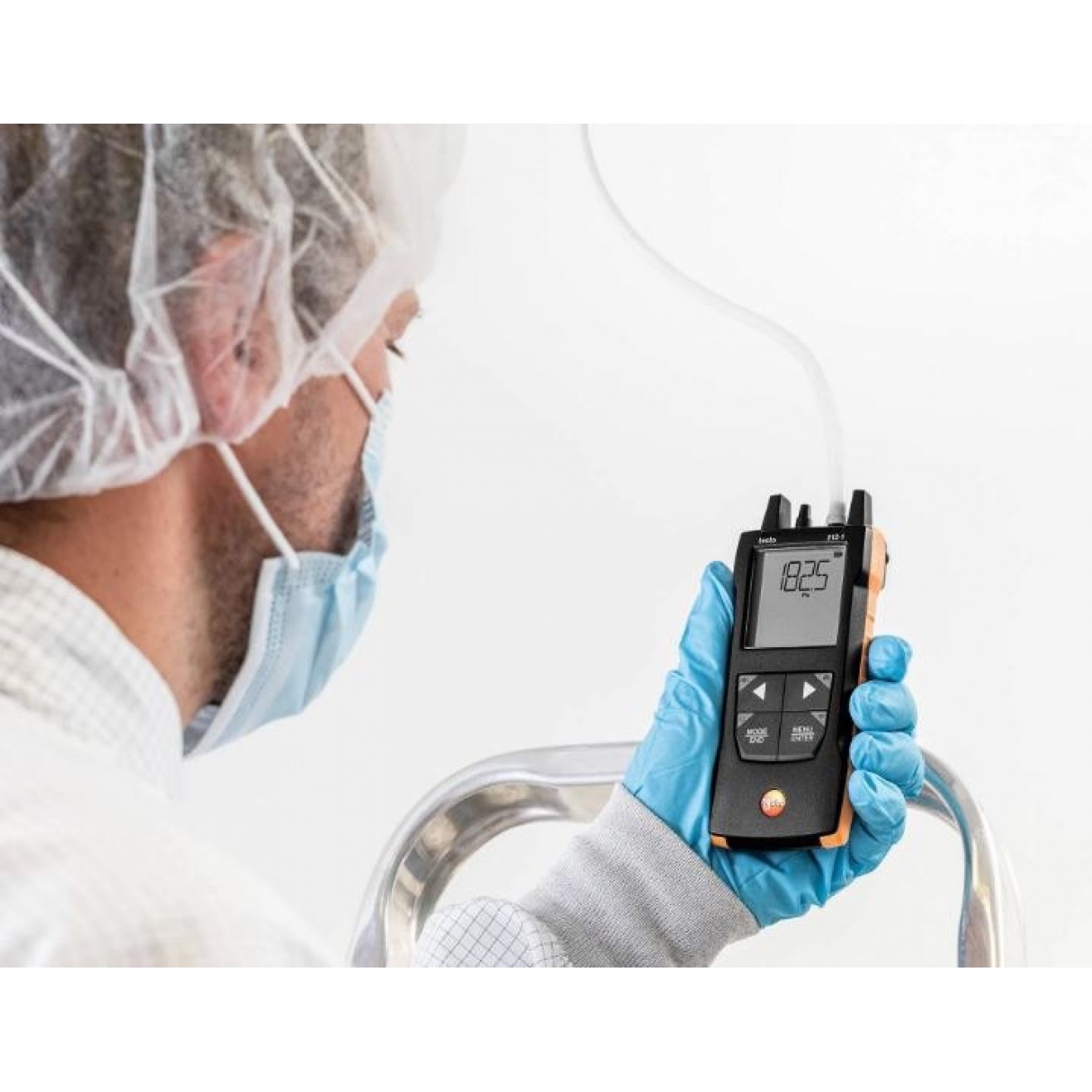 Testo5121 - Manômetro digital pressão diferencial 0 a 200 hpa - INSTRUFIBER