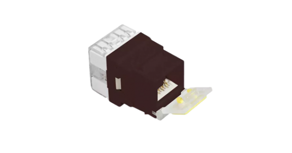 CONECTOR FEMEA MULTILAN CAT.5E T568A/B 90/180 - PRETO - INSTRUFIBER