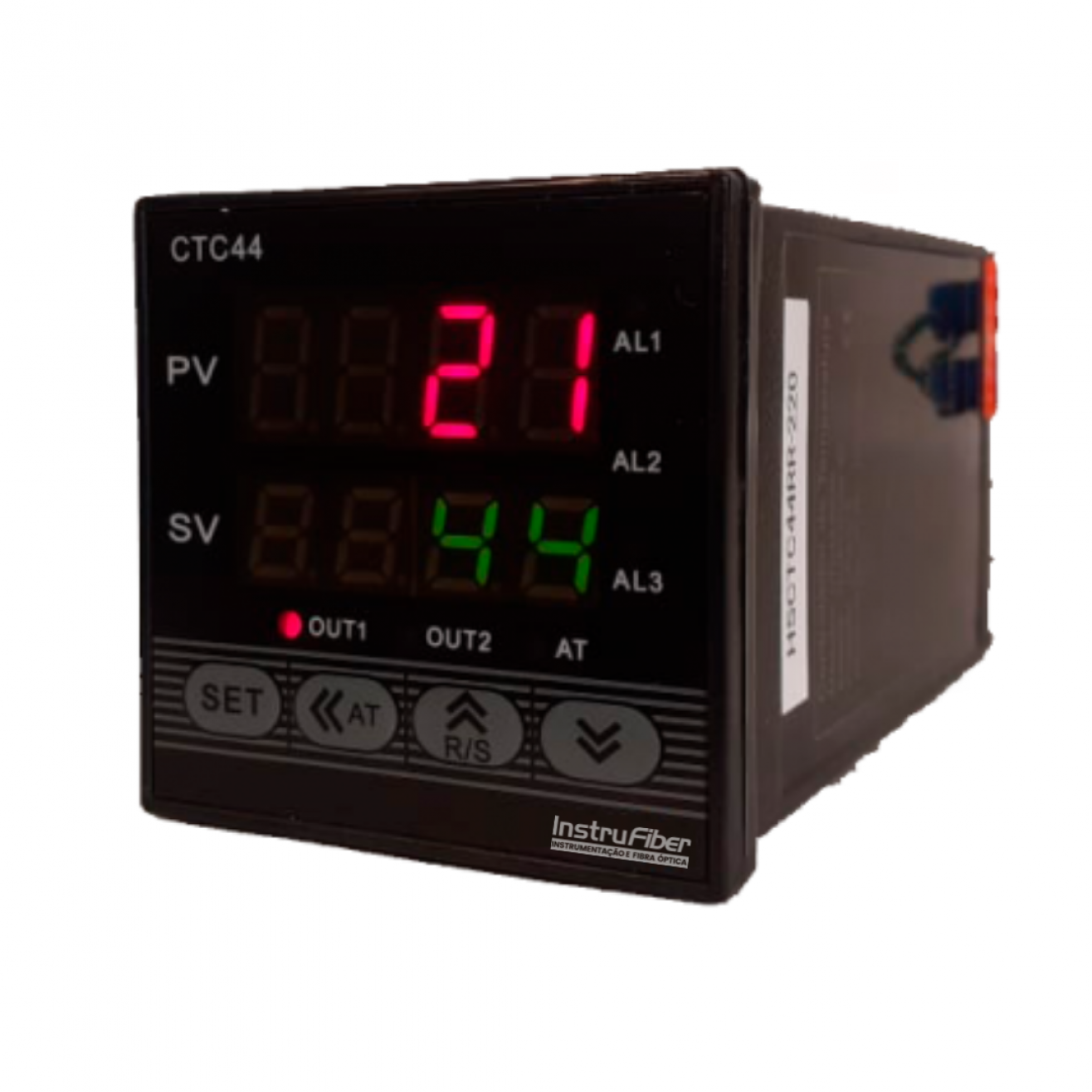 Controlador 48x48 PID Automático + Lógica Fuzzy, Saida Rele - HSCTC44RR ...